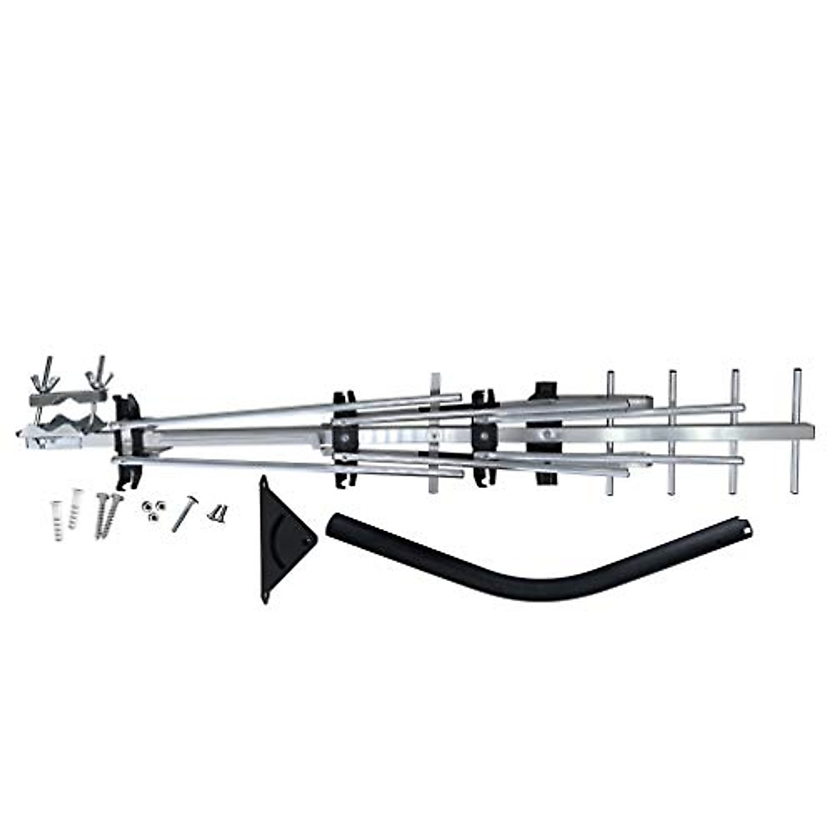 Amazon Basics HDTV Digital Outdoor TV Antenna with Mounting Pole