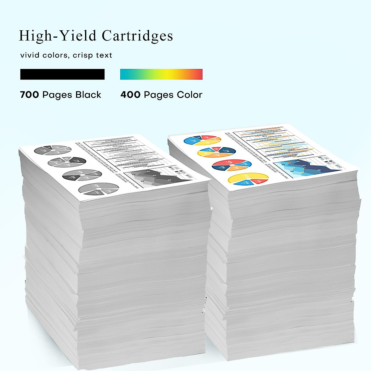 Inktopia Remanufactured for HP 61XL 61 XL Ink Cartridges High Yield (1 Black 1 Tricolor) for HP Envy 4500 5530 5534 HP Deskjet 1000 1512 2540 3050 3510 HP Officejet 4630 2620 4632 Printer