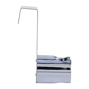 GLOGLOW Handheld Bidet Sprayer Holder, Stainless Steel PunchToilet Bidet Holder Toilet Bathroom Attachment for Hand Shower Toilet Bidet Sprayer (Special Socket)