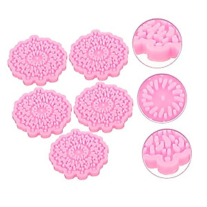 5pcs Dream Catcher Stencil Mini Silicone Molds Circle Tray Resin Molds Necklace Pendant Silicon Molds Silicone Jewelry Pendant Molds Dreamcatcher Charms Molds DIY Silicone Mold Set