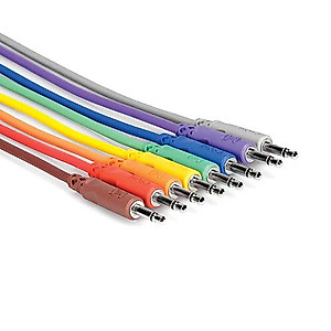 Cre8audio Eurorack Synthesizer Nifty Kit with HPC-A30 Monitor Headphones & 8 Sets Patch Cables TS to Same (3') Bundle