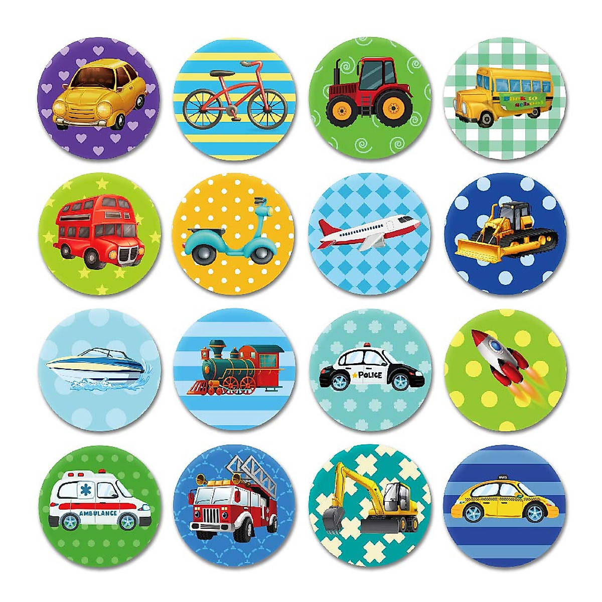 Memory Card Game-16 Pairs Transportation Theme Memory Matching Games for Kids 3 and Up,Memory Matching Game for Toddlers,Non Toxic Preschool Learning Activities