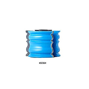 Amana Tool - 962 Carbide Tipped 3-Wing Crown Molding 3/16 Radius x 45 Deg x 2-3/4 Dia x 2-