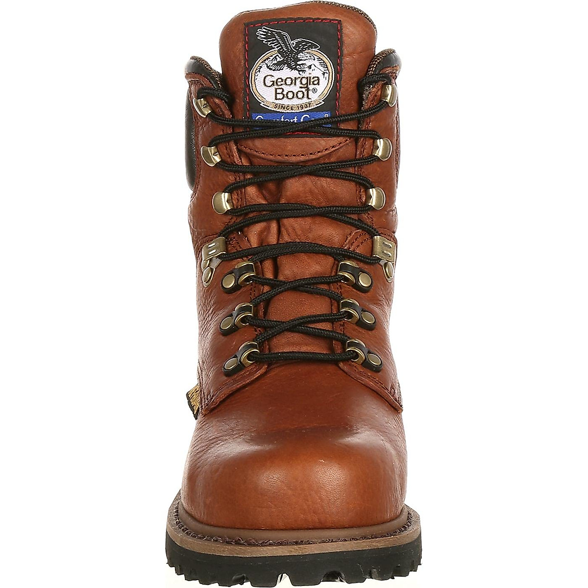 Georgia Unisex-Adult Hammer 8" Work Boot-M Mns8 Stintmetcc, Briar Brown, 13