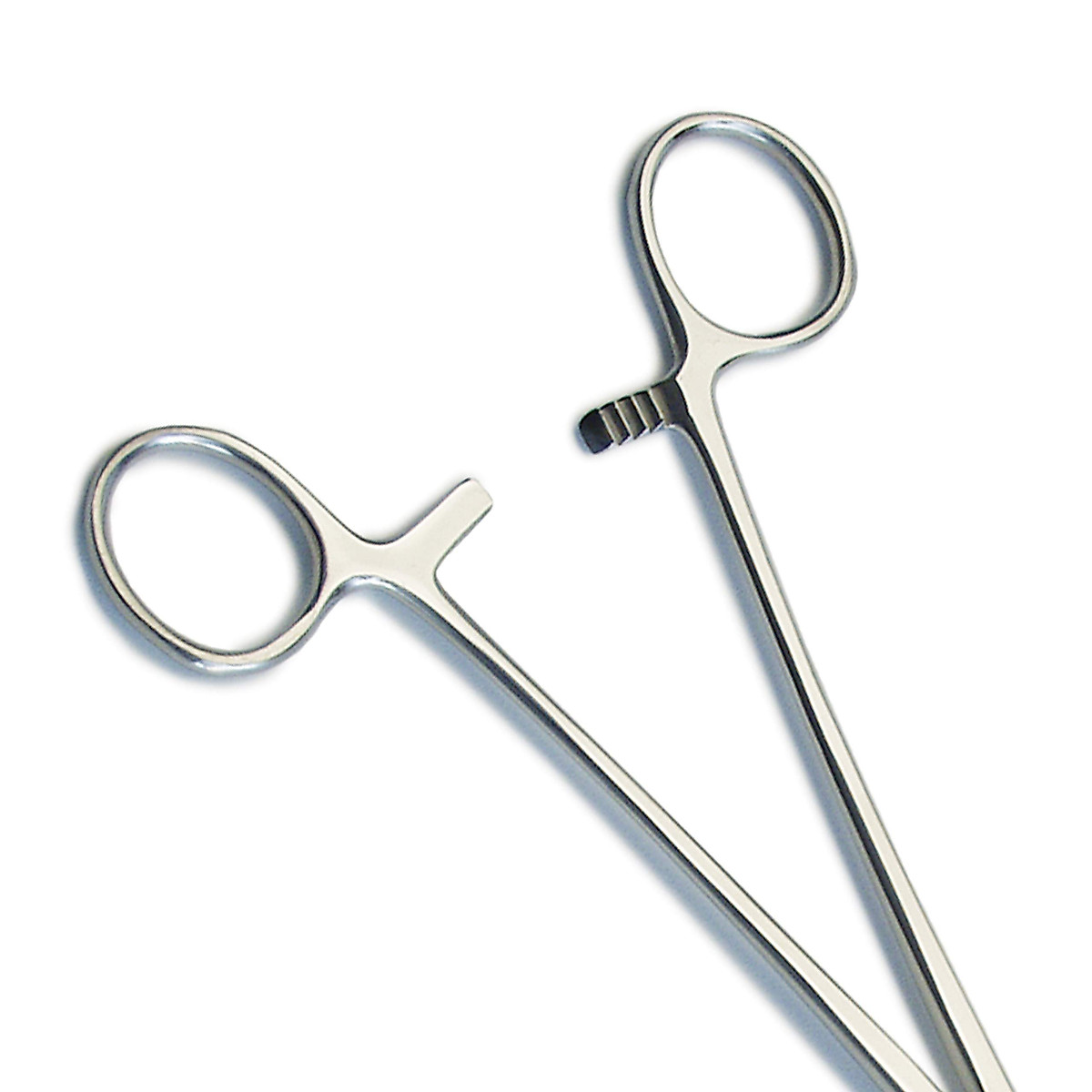 Grafco Foerster Sponge Forceps, Curved & Serrated Tips, 9.5" Long, 2734