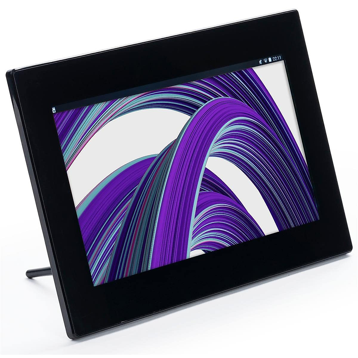 Displays2go Tabletop Digital Signage, Android OS – Black (SFRAMEWF10B)