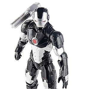 Avengers Titan Hero Series Blast Gear Marvel’s War Machine Action Figure, 12-Inch Toy, Inspired by The Marvel Universe, for Kids Ages 4 and Up