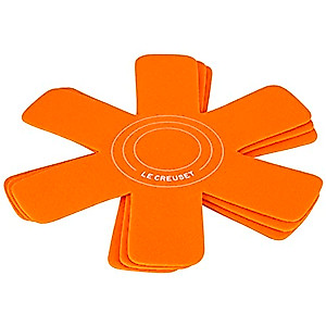 Le Creuset Set of 3 Felt Cookware Protectors - Flame