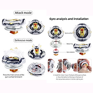 Bey Burst Starter B-192 DB Greatest Raphael Spark Dynamite Booster Superking Battling Toys Gaming Tops Gyro Spinning Brust Toy (B-192)