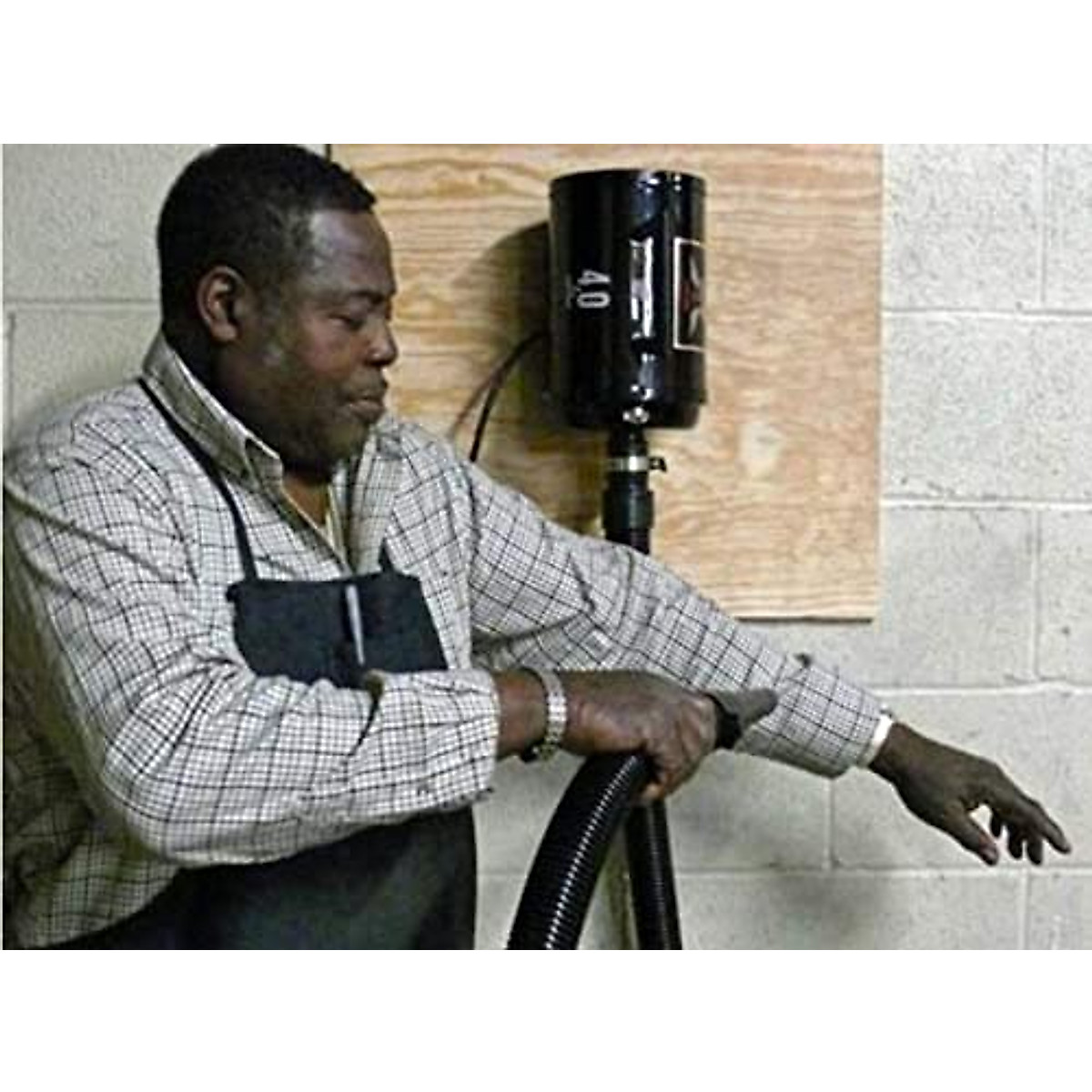 MetroVac Lightweight, Portable 110-142164 Model SK-1-IND Air Force Blaster Sidekick Industrial, 1.3 HP Motor, 8 Amps, 960 Watts, 18000 ft./min. Airflow, Sturdy All Steel Construction, 12" Heavy Duty 3 Conductor Cord