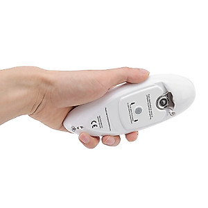 Electric Can Opener, Handheld Can Opener ABS Electric Can Opener Kitchen Touch Smoother Edge Light Weight For Cooks Housewives Elderly