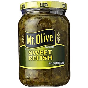 Mt Olive Sweet Relish, 16 oz