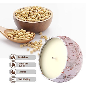 Scented Candles Gifts for Women, 12 Pack Mothers Day Aromatherapy Candles Set for Home Scented, 2.5 Oz Soy Candles Gift with Strong Fragrance for Bath Stress Relief Yoga Reading.