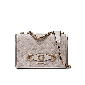 GUESS Izzy Convertible Crossbody Flap, Dove Logo