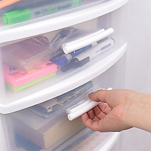 MQ Eclypse 7-Drawer Plastic Storage Unit in White