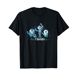 The Haunted Mansion Three Thumbs Up Hitchhiking Ghosts T-Shirt