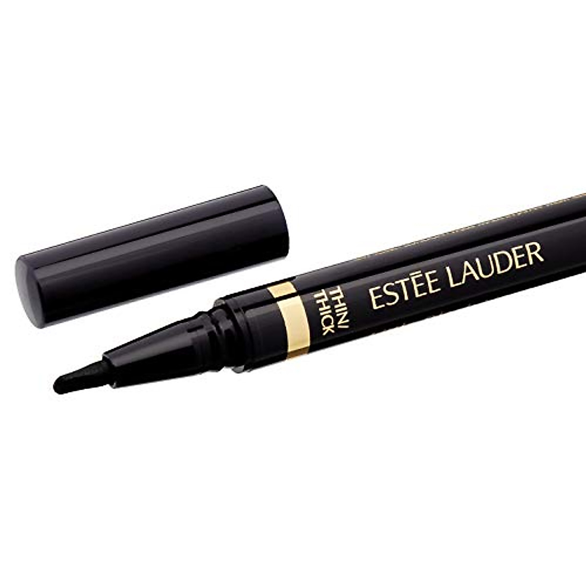 Este Lauder Little Black Liner Thick Thin Ultra Fine #01 Onyx, 0.03 Ounce