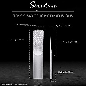 Légère Reeds - Tenor Saxophone Reed, Signature, Strength 2.75 (TSG2.75) - Premium Synthetic Woodwind Reed