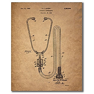Nurse Patent Prints - Set Of 4 Vintage Wall Art Photos