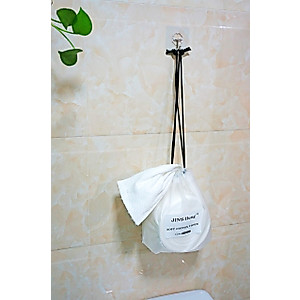 JINS-Hung Natural Disposable Facial Towel (2 Pack) - 100% Soft Terry Cloth Fabric Soft Face Towel - Makeup Remover Tissues - Professional Everyday Comfort Facial (80 Pcs/Pack)