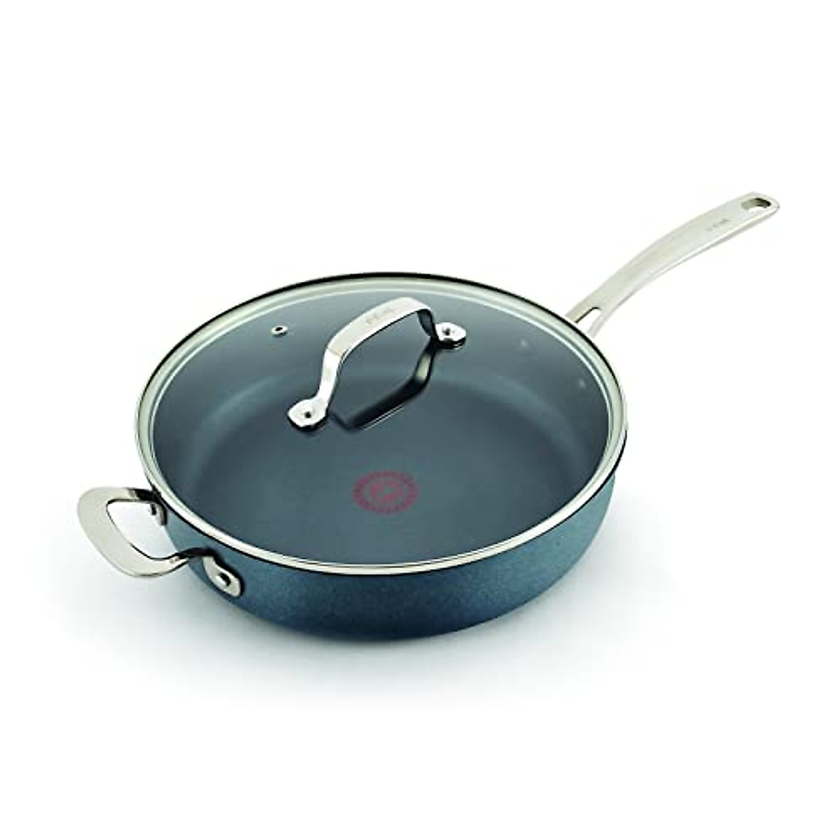 T-fal Platinum Nonstick Jumbo Cooker with Durable Nonstick Coating, 5 quart, Gray