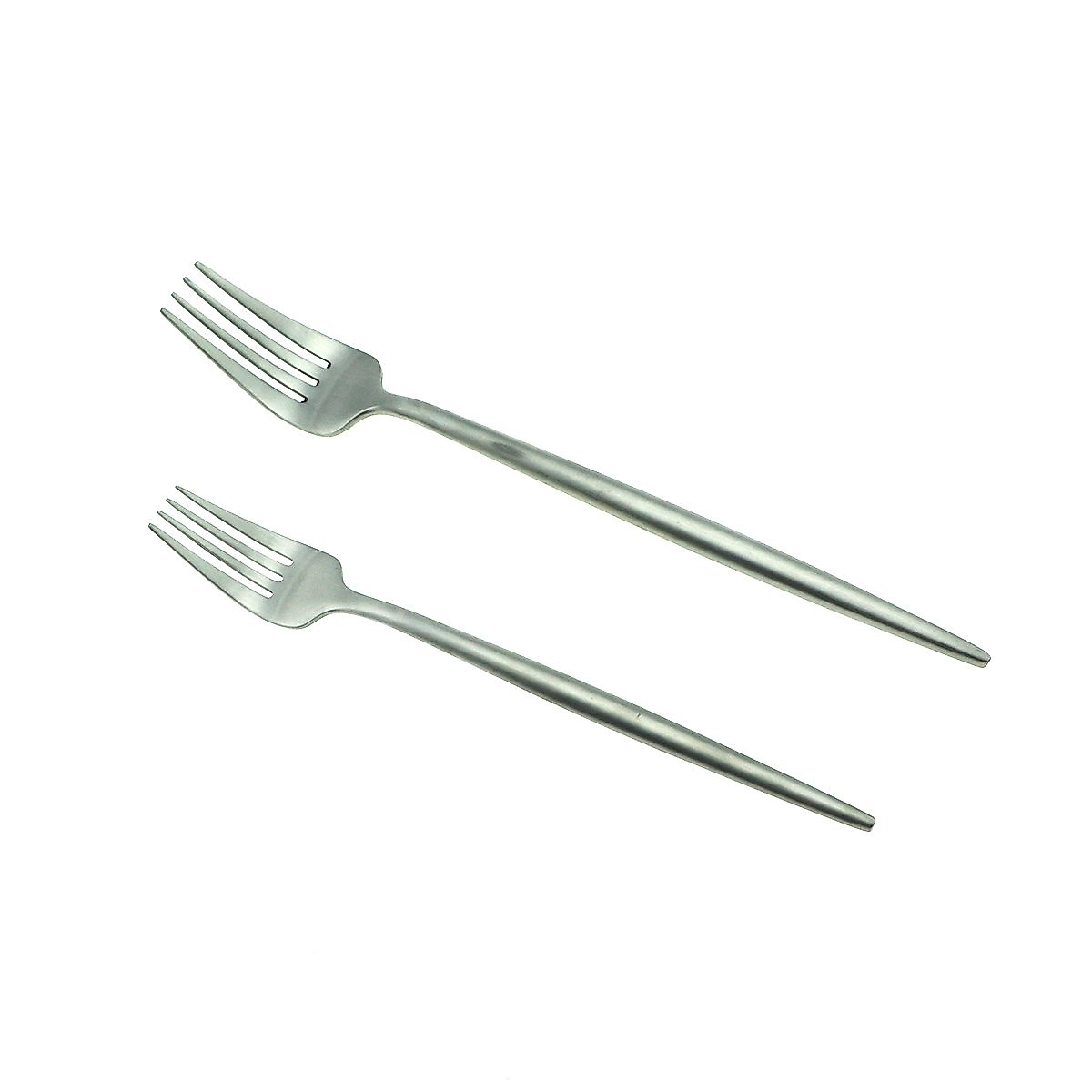 JASHII 18/10 Stainless Steel 20-Piece Matte Silver Flatware Set,Dinner Knife Fork Salad Fork Dessert Spoon, Service for 4, Luxury Silverware Cutlery Utensil Sets