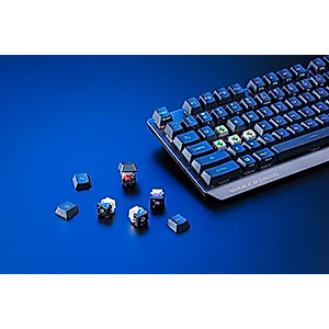 ASUS ROG Strix Scope RX TKL Wireless Deluxe - 80% Gaming Keyboard, Tri-Mode Connectivity (2.4GHz RF, Bluetooth, Wired), ROG RX Red Optical Mechanical Switches, PBT Keycaps, RGB, Wrist Rest, Black