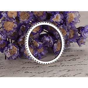 3pcs Engagement Ring Set,7x9mm Emerald Cut Pink Morganite 14k White Gold Diamond Stacking Matching Band