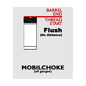 Beretta Mobilchoke Victory Extended 12Ga Improved Modified Nickel Plated Choke Tube