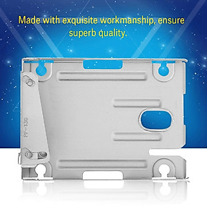 Dpofirs 2.5 Inch Hard Drive Holder for PS3 Hard Drive Holder, Hard Drive Mount, Hard Drive Mount Adapter Kit Tray for PS3 CECH-400X with Screws