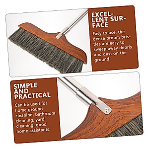 CIYODO Reusable Floor Cleaning Broom with Dustpan Versatile for Home Kitchen Office and Lobby Efficient Broom with Ergonomic Handle for Easy Use