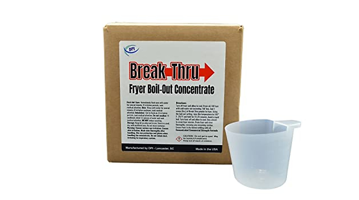 DPI Break-Thru Fryer Cleaner | Powerful Deep Fryer Maintenance