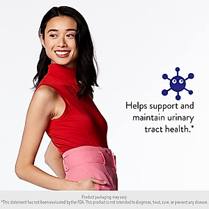 Love Wellness UTI Don’t Think So, 30 Capsules, 36mg of Potent PACs - Cleanse, Protect & Maintain Normal Urinary Tract Health - Cranberry Extract Supplement - Vegan, Dairy-Free & Gluten-Free