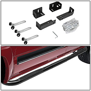 DNA MOTORING STEPB-3-UNI-BK Black 3" Side Step Nerf Bar Running Board Replacement Compatible with 00-11 Suburban/Tahoe/Yukon 1500 2500