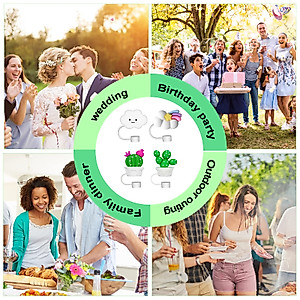 4pcs Straw Tips Cover Straw Covers Cap for Reusable Straws Cloud Shape Straw Protector, Silicone Straw Plugs Reusable Cloud Shape Straw Protector-6-8mm (4pcs)