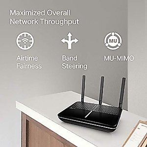 TP-Link AC2600 Smart WiFi Router (Archer A10) - MU-MIMO, Dual Band Wireless Router, Gigabit Ethernet Ports, Long Range Coverage, VPN Server