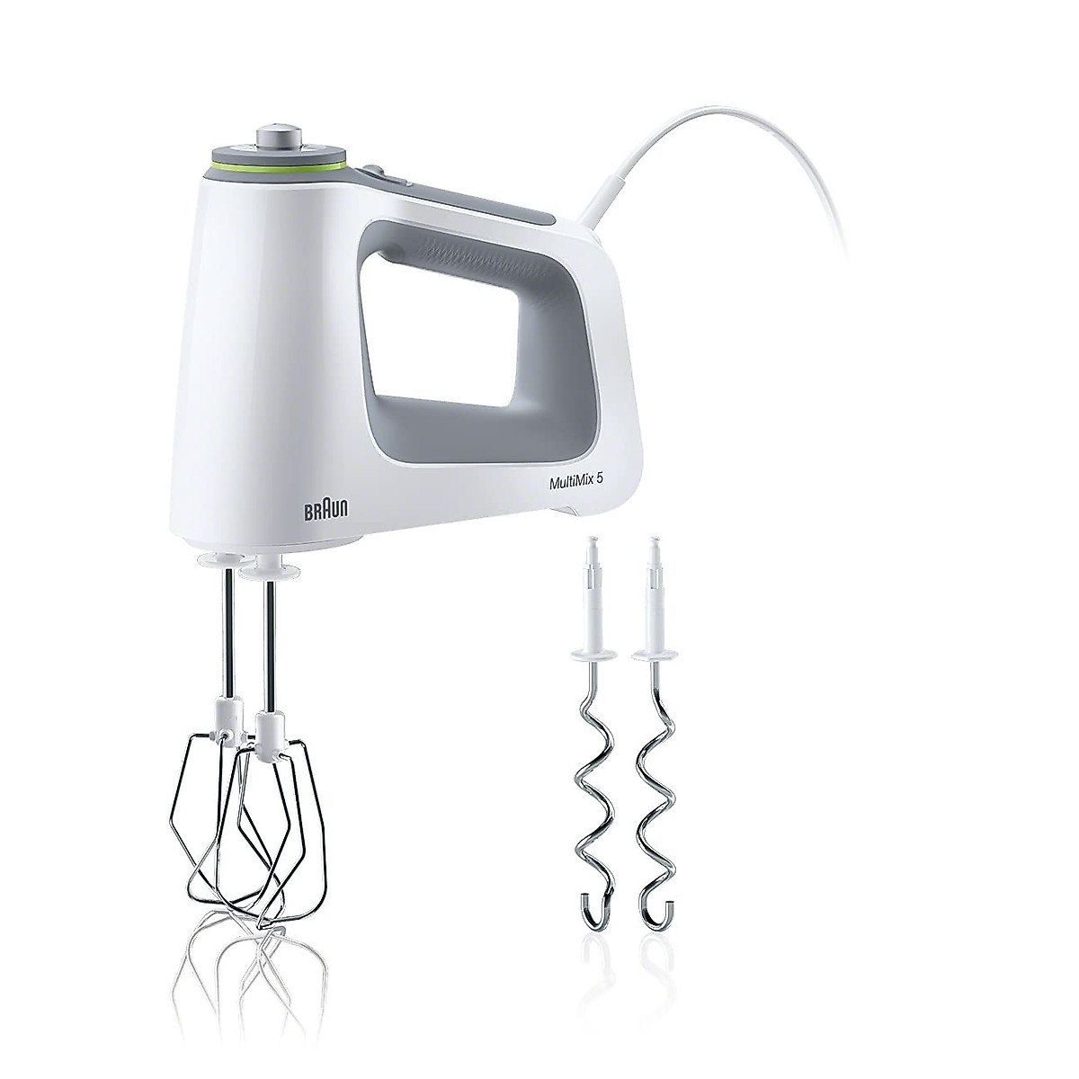 Braun HM5100WH MultiMix Hand Mixer, White