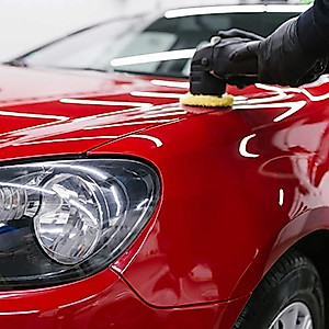 3" Wool & Synthetic Hook & Loop Grip Polish & Finishing Pad (Pack of 2)