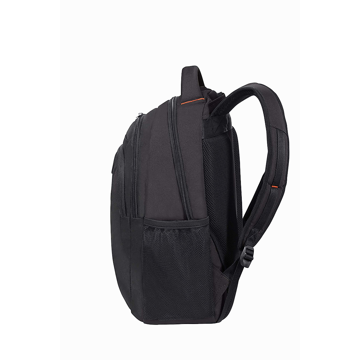 American Tourister Backpack M (15.6"), Black (Black/Orange)