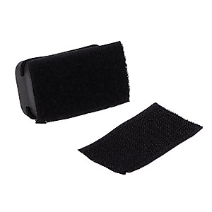 Acoustic Guitar Battery Pouch Black Pocket Carrying Case Bag Organizer PU Portable Holster Musical Instrument Accessories for Pickup
