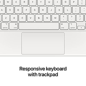 Apple Magic Keyboard for iPad Pro 12.9-inch (6th, 5th, 4th and 3rd Generation) - US English- White