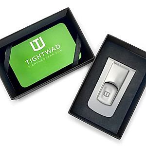 Silver Metal Tightwad Money Clip