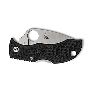 Spyderco Knives Manbug Lightweight MBKLFP Black FRN VG-10 Stainless Pocket Knife