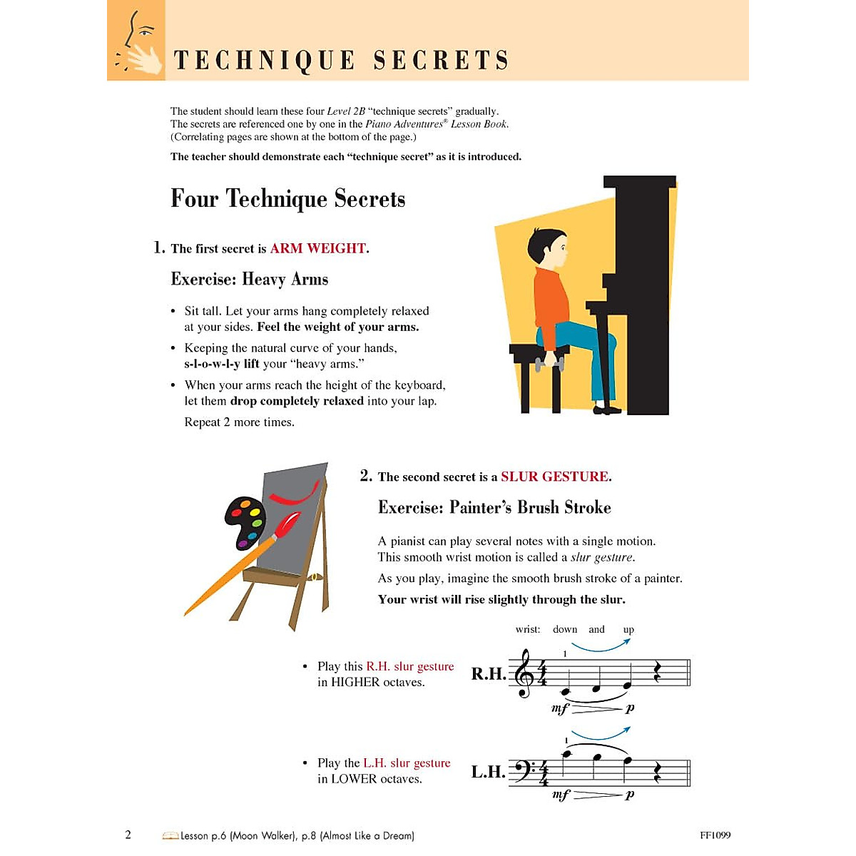 Piano Adventures - Technique & Artistry Book - Level 2B