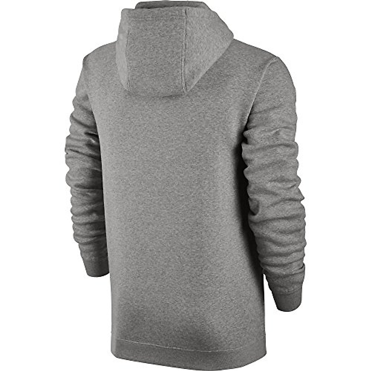 Nike Men's Sportswear Club Pullover Hoodie, Light Grey Heather/Light Grey Heather/White, XX-Large