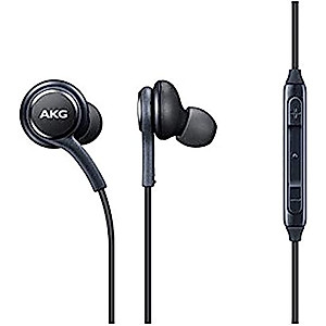 UrbanX Premium Stereo Headphones with Microphone 3.5mm Jack - Compatible with Samsung Galaxy S8, S9, S8 Plus, S9 Plus, Note 8 - Designed by AKG - Authentic and Original