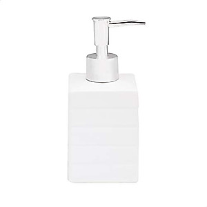 Amazon Basics 3-Piece Ceramic Bathroom Accessories Set - White