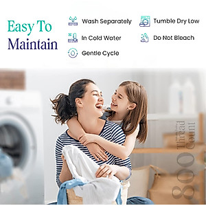 4 PCs RV Sheet Set, 30x80 Bunk, RV Bed Sheets for Campers, RV's & Travel Trailers/Cot Size/Guest Bed Fit Mattress up to 10" deep Motorhome RV Camping Sheet Aqua Blue, Cotton Cot Sheet