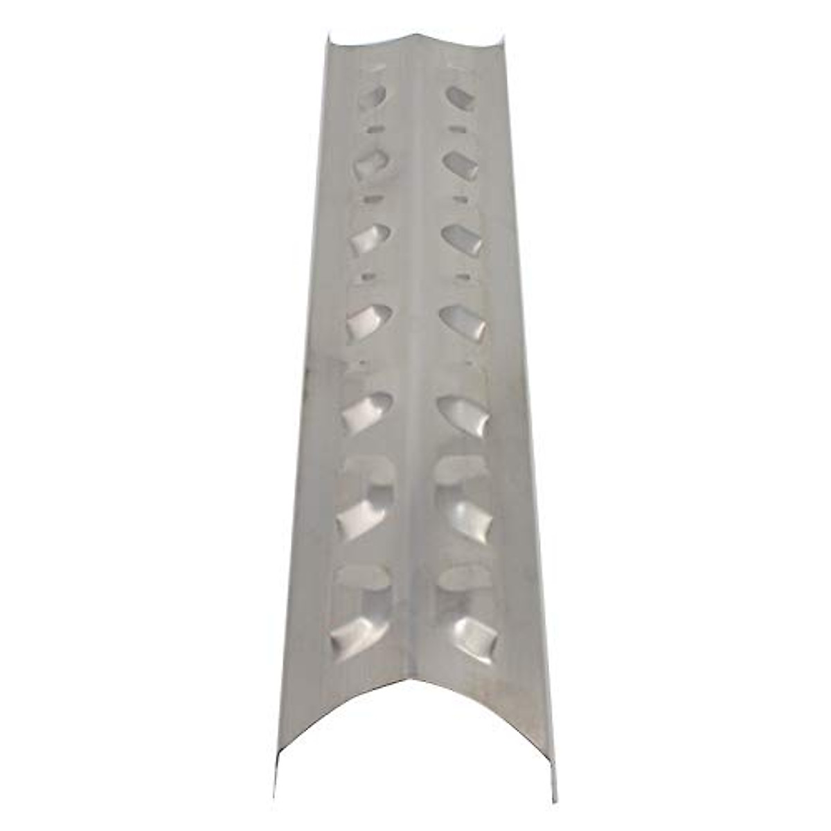 3-Pack BBQ Grill Heat Shield Plate Tent Replacement Parts for Kenmore 148.16156211 - Compatible Barbeque Stainless Steel Flame Tamer, Guard, Deflector, Flavorizer Bar, Vaporizer Bar, Burner Cover