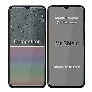 Mr.Shield [3-Pack] Designed For Samsung Galaxy A03s [Tempered Glass] [Japan Glass with 9H Hardness] Screen Protector with Lifetime Replacement
